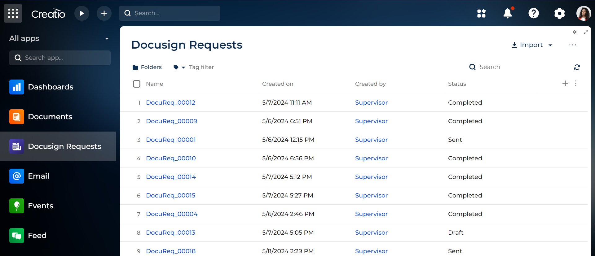 Psiog DocuSign integration for Creatio | Creatio Marketplace Psiog DocuSign integration for Creatio | Creatio Marketplace